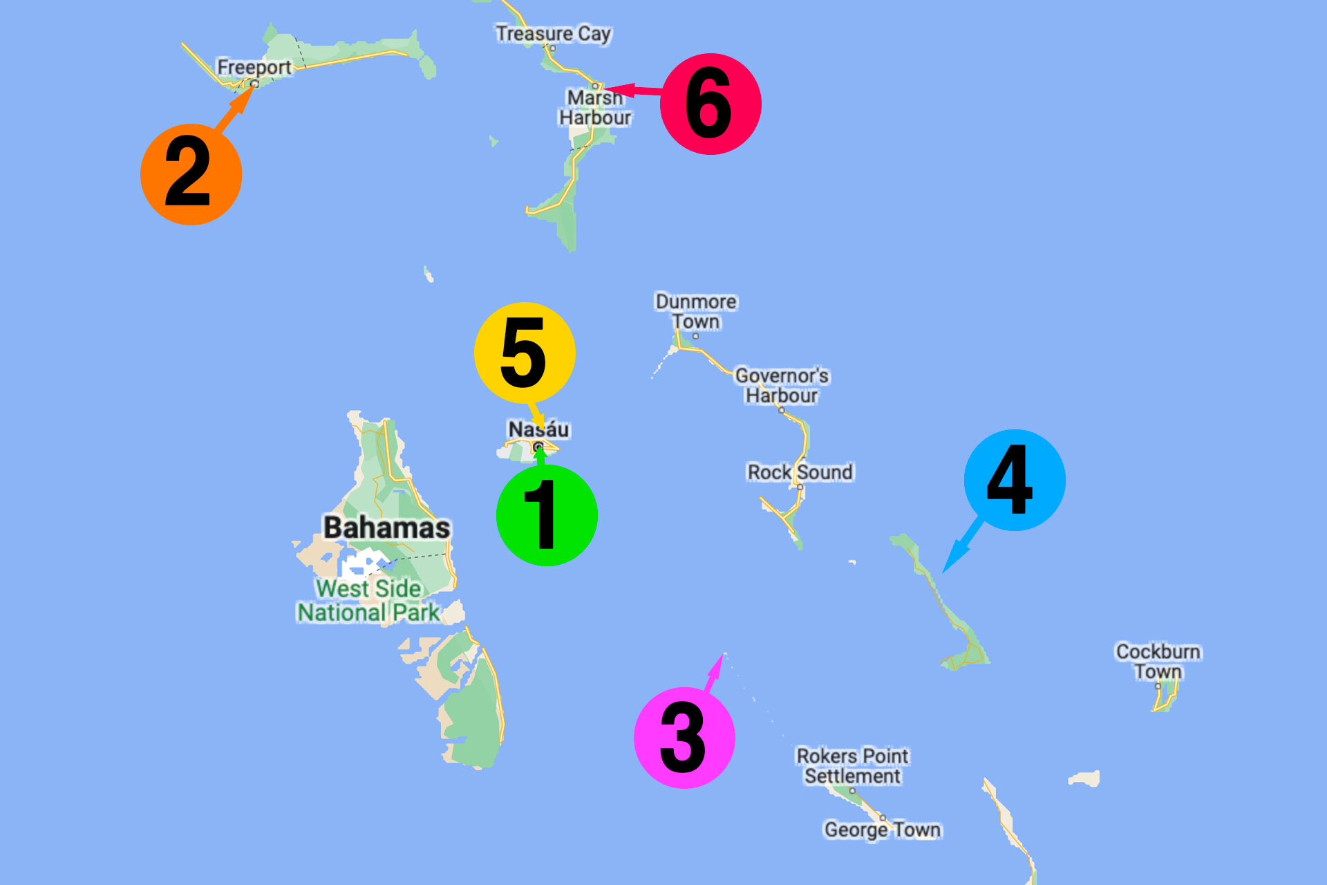 Dónde alojarse en Bahamas: Mejores zonas, islas y hoteles 2025